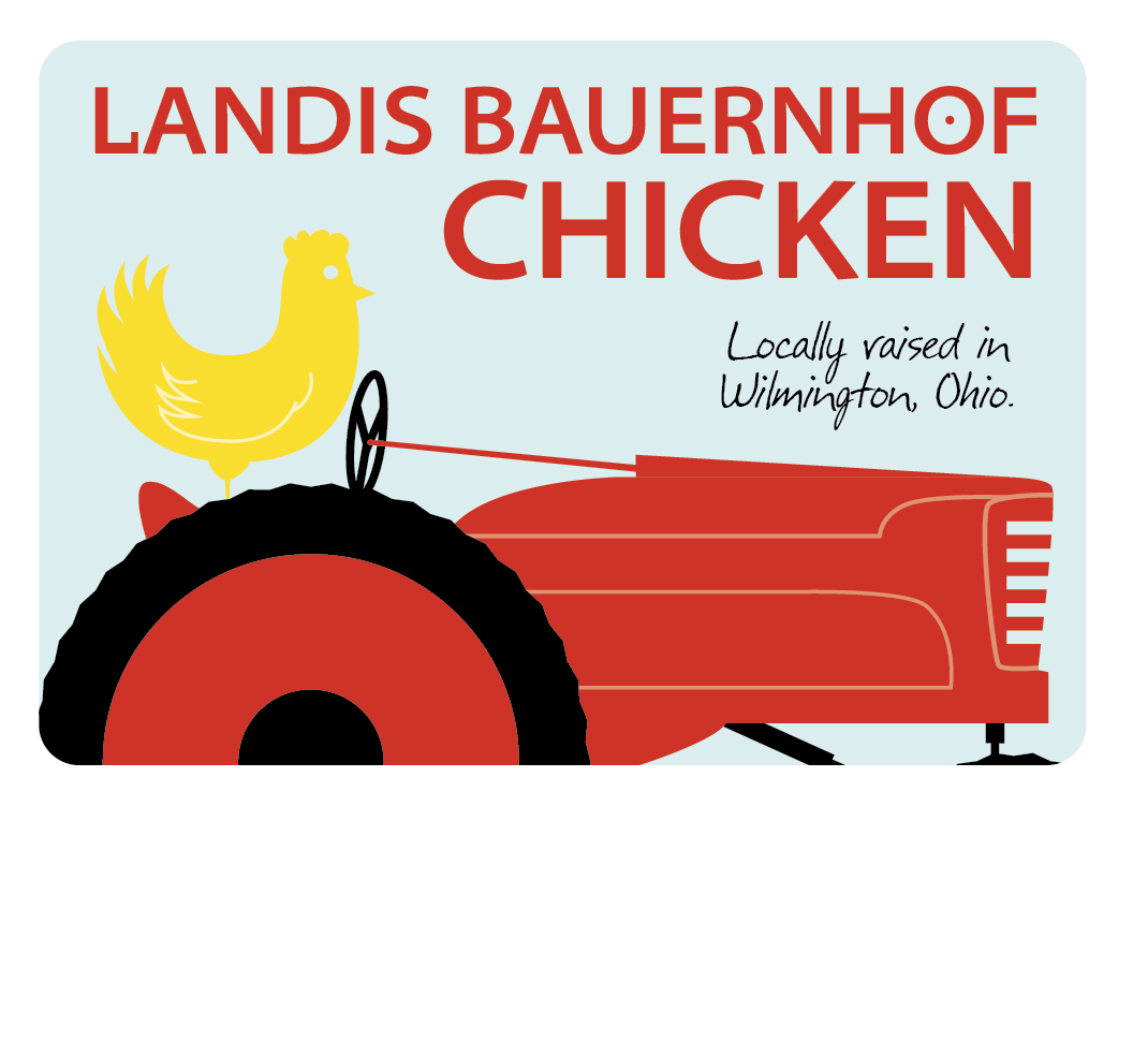 Landis Bauernhof Chicken Label - Nicholas J. Nawroth