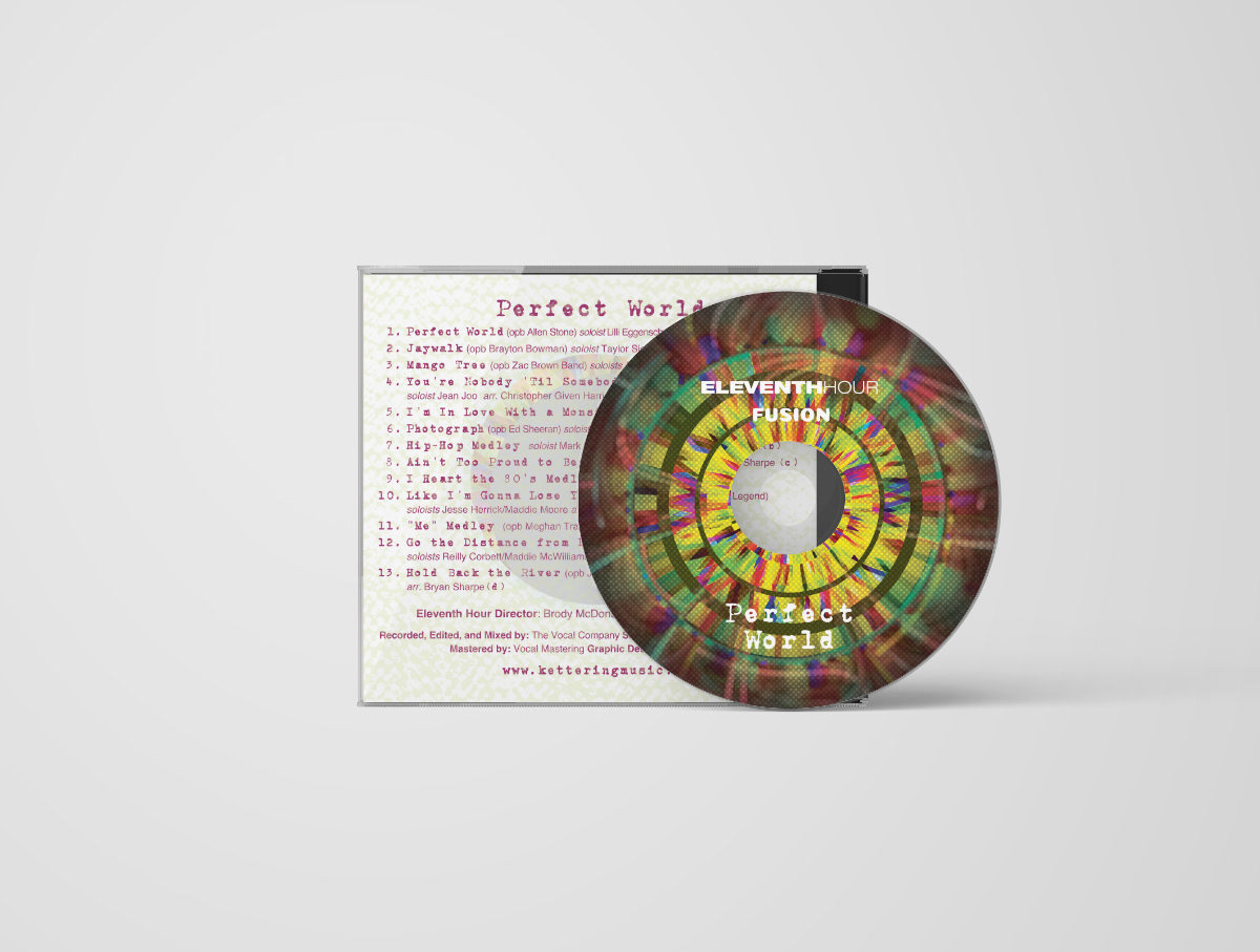 Perfect World CD Cover & Release Poster - Nicholas J. Nawroth