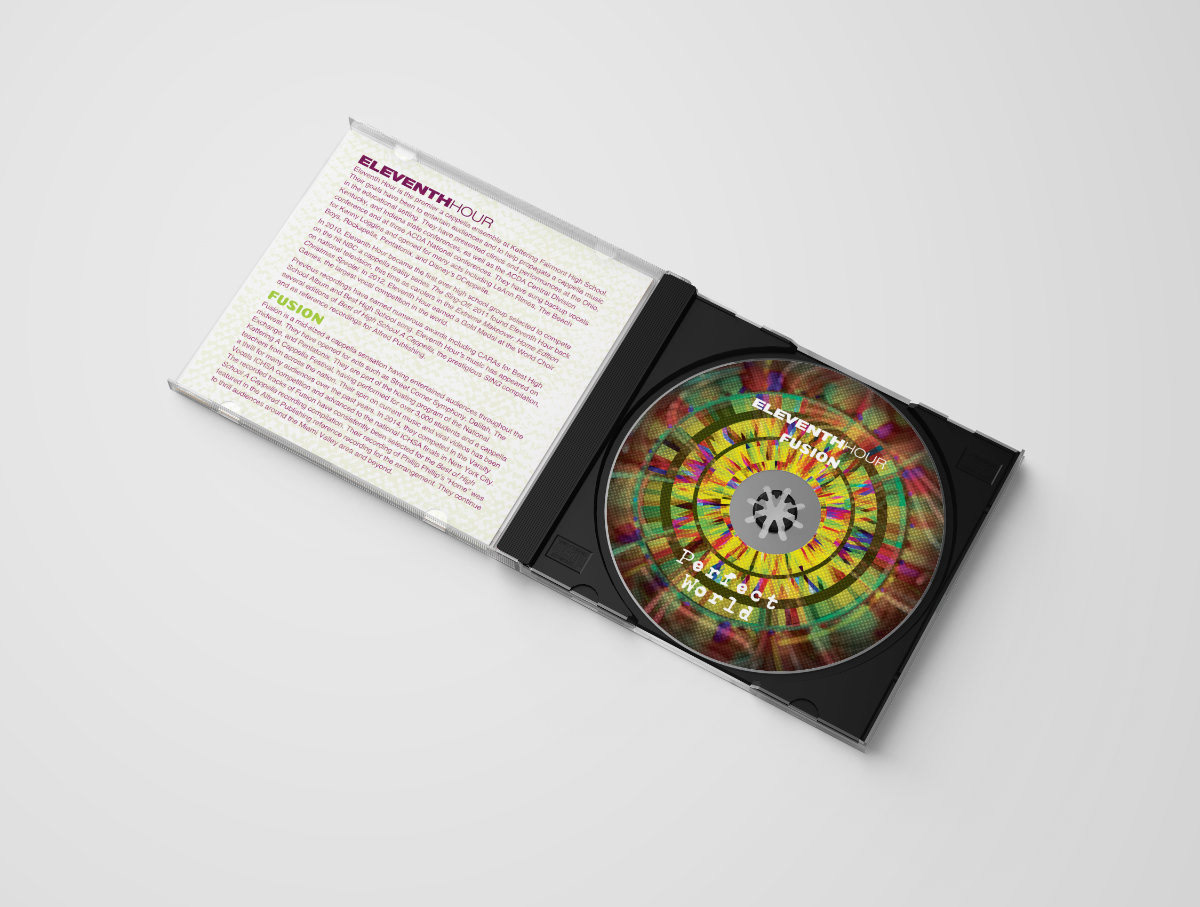 Perfect World CD Cover & Release Poster - Nicholas J. Nawroth